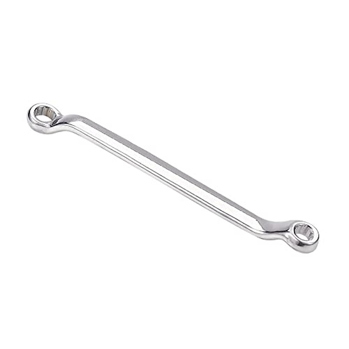 Utoolmart Torx Box Wrench, 5.5mm x 7mm Metric 12 Point Offset Double Box End Wrench, 125mm Length Wrench Repair Tool for Automotive Home Chrome Plated, Cr-V