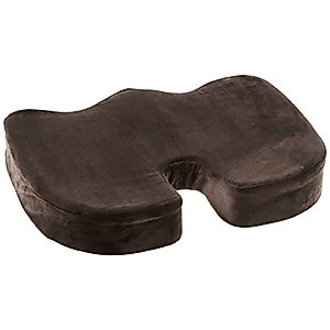 Visco Foam My Recommend Economic Seat Cushion Great for Office Chair, Car Seat, Wheel Chair, 3 lb, Brown
