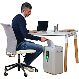 Kobra Hybrid-S Cross-Cut Paper Shredder, 24 Hours Continuous Operation, Exclusive Hybrid Technology, 12-14 Sheet, Made in Italy