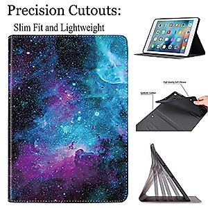 iPad Mini 6 Case, iPad Mini 2021 6th Generation Case Auto Sleep/Wake Multi-Angle Stand for iPad Mini 6th Gen 8.3 Inch , Galaxy