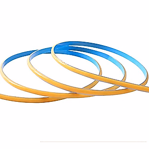 DC12v LED Strip Lighting,5mm width 6.6ft/2m Night Light, 480LEDs/M Uniform Glow COB Bendable Tape Light, Cutting Designed Rope Light, Flexible Counter Light for Bedroom, Cabinet (cold white 6000K)