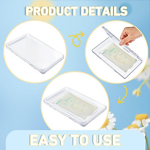 Hushee 12 Pcs Clear Flat Breast Milk Freezer Storage Organizer Space Saving Breastmilk Storage Breastmilk Freezer Tray Breastfeeding Bag Organization, 7.87 x 4.72 x 0.67 in