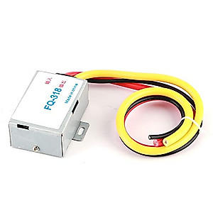 Acouto Car Audio Noise Filter 12V Audio Power Filter Stereo Noise Suppressor Reducer Power Noise Suppressor Filter for 12V Car Audio Systems