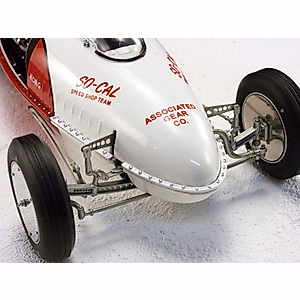 LIMITED EDITION ACME Belly Tanker #28 ''So-Cal Speed Shop Red and White 1/18 Diecast Model Car by Acme A1803003