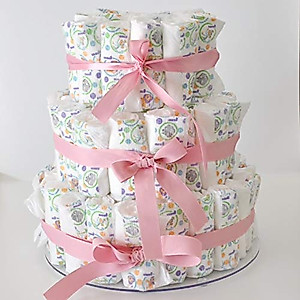 EZ Diaper Cake - Baby Shower Diaper Cake Birthday Cake Kit