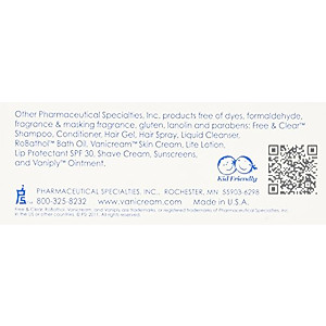 Vanicream Cleansing Bar 3.9 oz For Sensitive Skin, Pack of 4