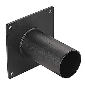 fqpvo Straight Arm Wall Mount Bracket for Slip Fit Lights (2 3/8inch), Slip Fitter Tenon Adaptor