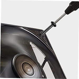 4 Sets Chassis Fan Screws Computer Case Screws Cooling Fan Screws Computer Fan Accessories Self Tapping Screw Fan Mount Screws Case Fan Screw Fan Mounting Screws Screw for Case Fan