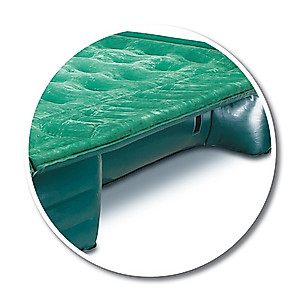 Pittman Outdoors AirBedz Lite PPI PV202C Full Size, Short 6'-6.5' Truck Bed Air Mattress with DC Corded Pump (76"x63"x12" Inflated),Green,Full Size Beds
