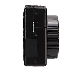 PUSOKEI Micro Single Camera, 1080P FHD Micro Single Camera with 3.0 Inch LCD Display, Portable Mirrorless Camera 16X Digital Zoom 24MP Built in Microphone(Black)