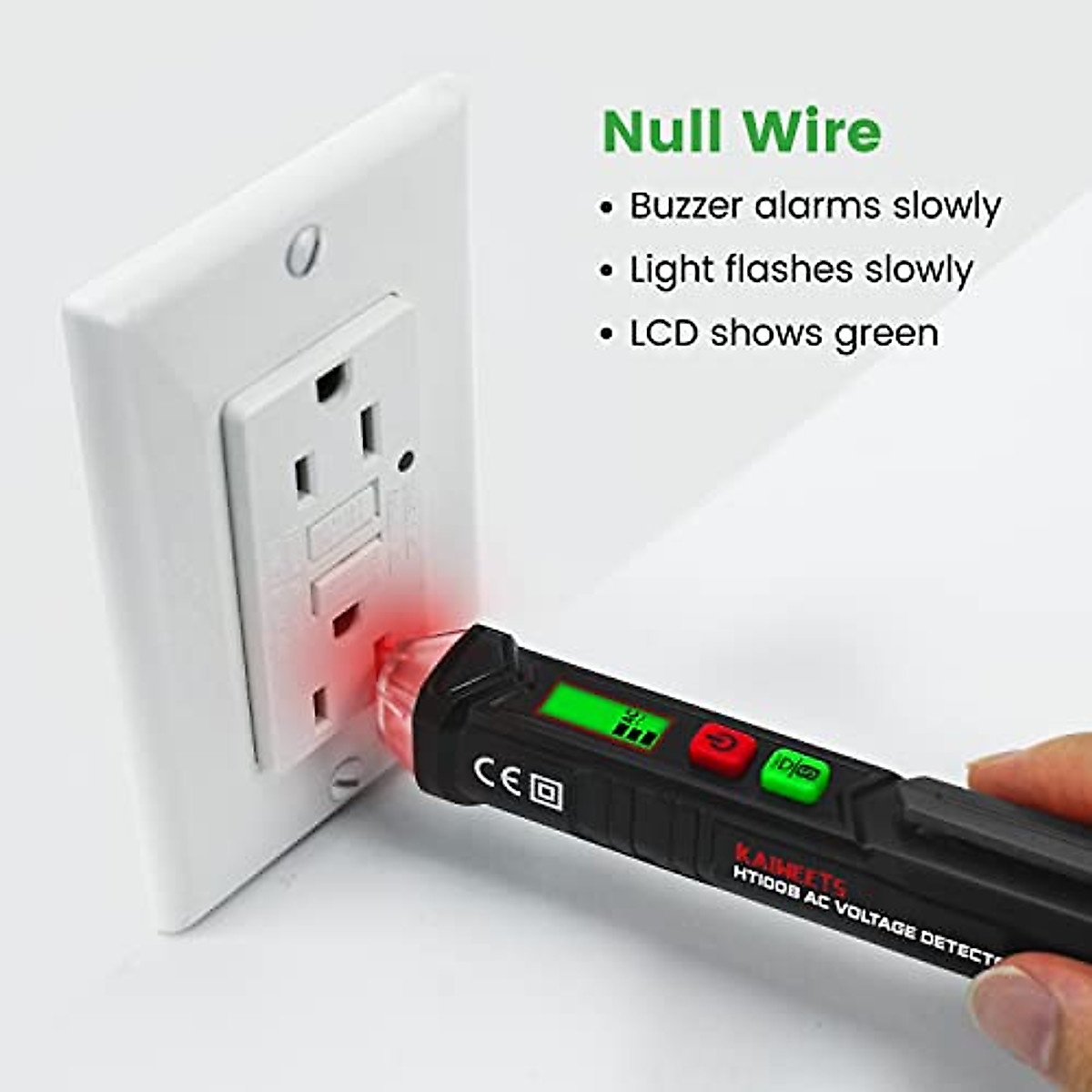 KAIWEETS Voltage Tester HT100B& Vlotage Tester VT500