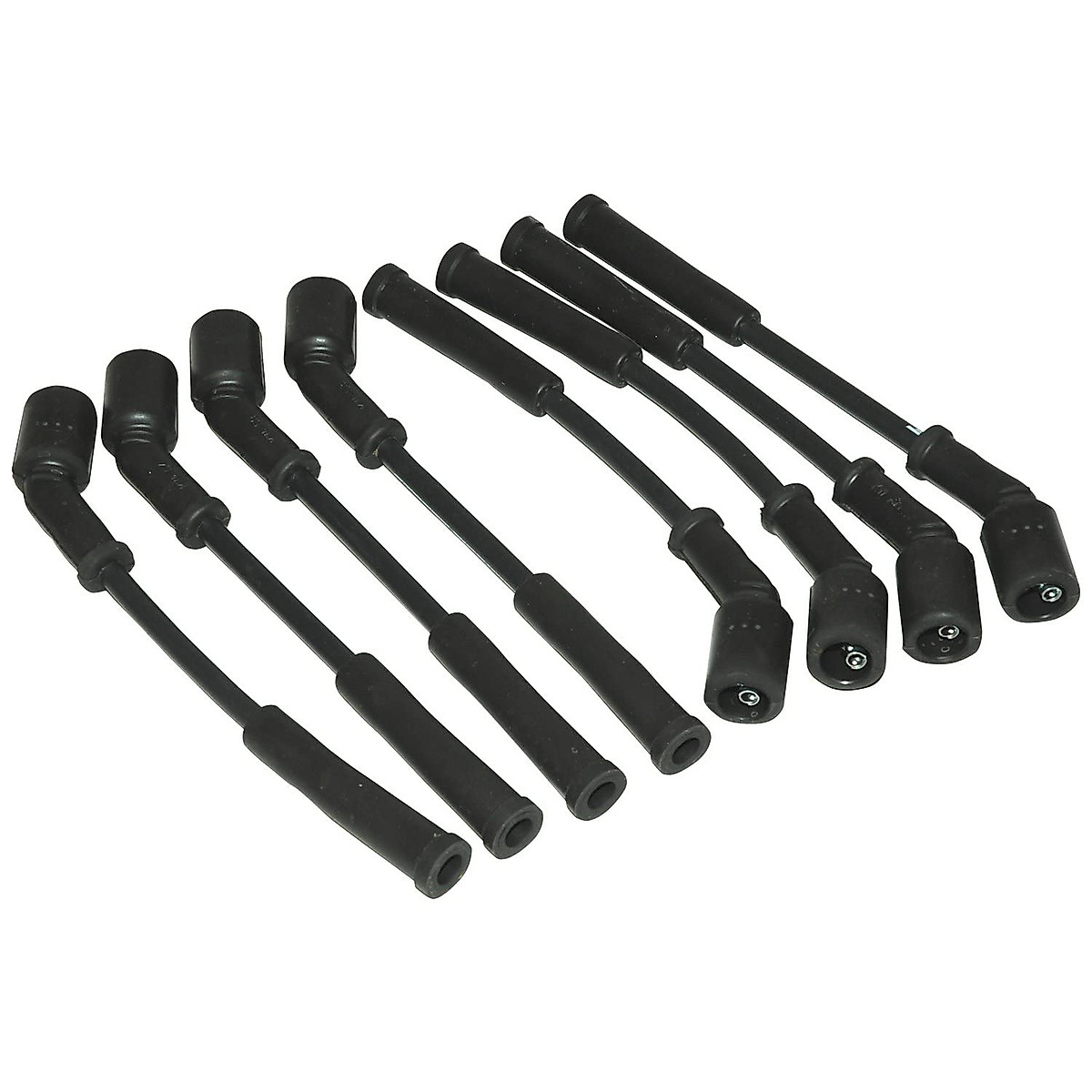 MSD 5574 Street Fire Spark Plug Wire Set Black