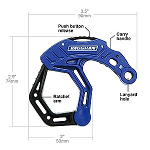 Vaughan - 2PK Cable Clamps 3" x 3", Hand Tools, Clamps, Misc (050052)