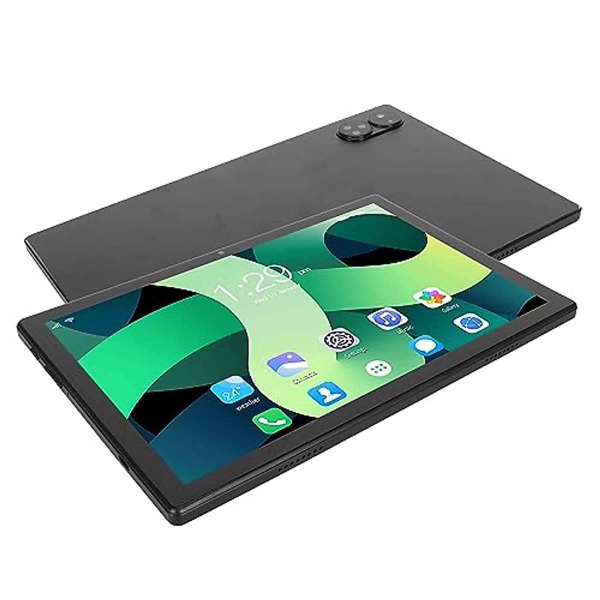 Airshi 10.1 Inch Tablet 8GB 256GB 2 in 1 Tablet with Keyboard for Daily Use (US Plug)