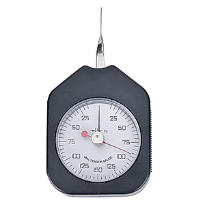 Double Needle Dial Tension Gauge Meter Tension Meter Dial Tension Gauge Gram Force Gauge Tensiometer Measuring Tool Plastic(SZG-150-2)