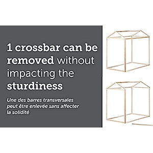 South Shore Sweedi Toddler House Bed, White