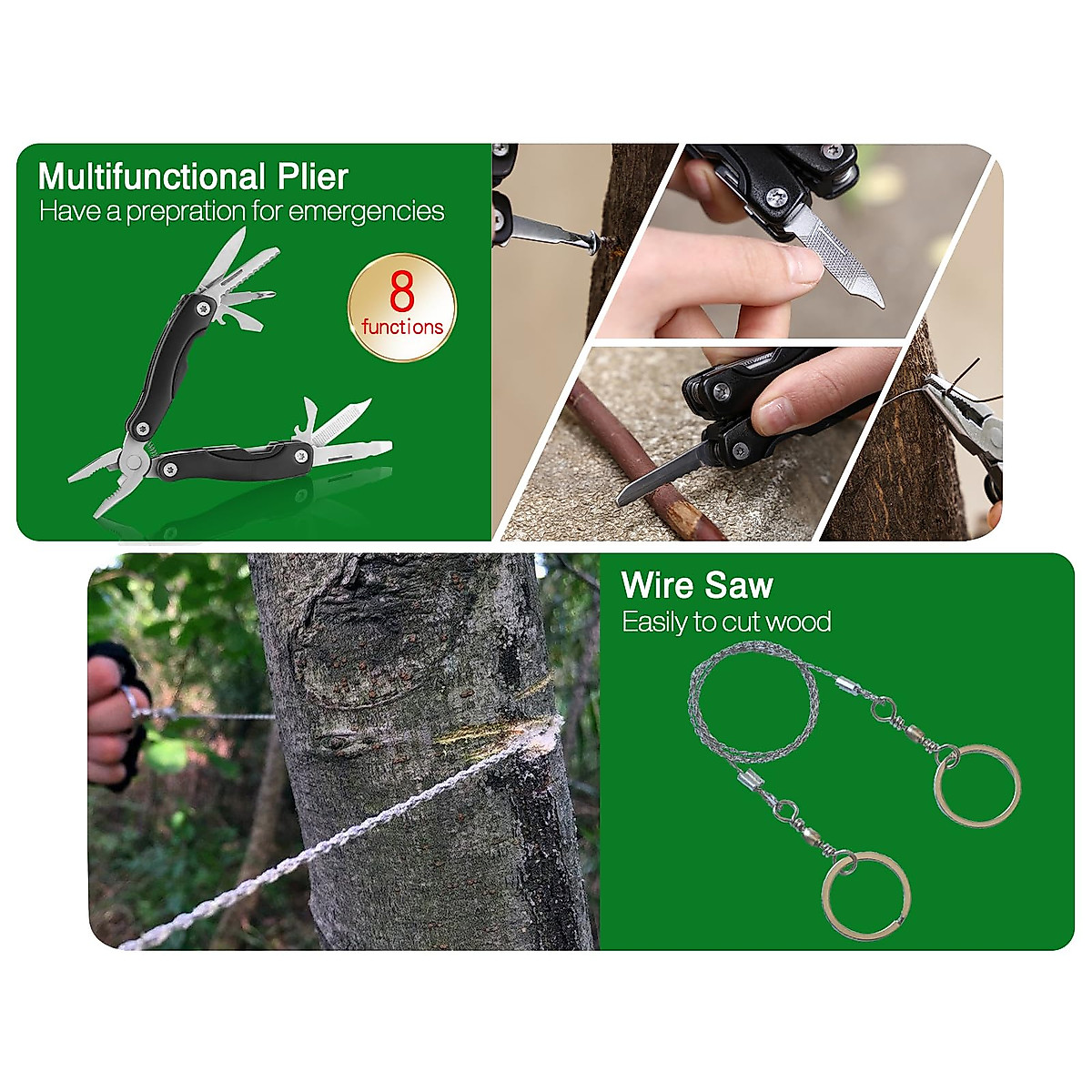 WELL-STRONG 123pcs Survival First Aid Kit Waterproof First Aid Kit Roll Top Boat Emergency Kit with Waterproof First Aid Items for Fishing Kayaking Boating Swimming Camping Rafting Beach