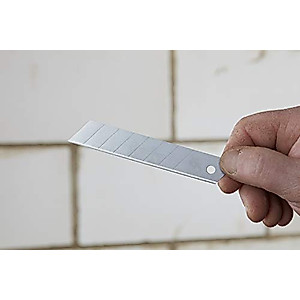 Stanley 0-11-301 Snap Off Blade in Dispenser (10 piece), Silver