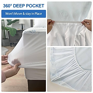 Blissful Touch Waterproof Mattress Protector - Twin