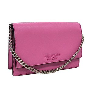Kate Spade New York Purse Cameron Convertible Crossbody (Bright Peony)