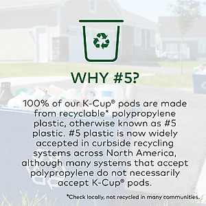 The Original Donut Shop Vanilla Latte, Single-Serve Keurig K-Cup Pods, Flavored Coffee, 20 Count