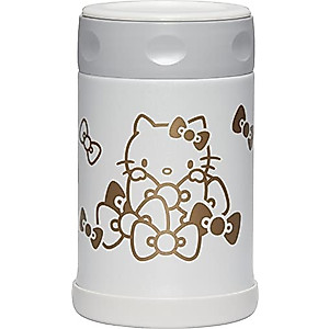Zojirushi SW-EAE50KTWA Stainless Steel Food Jar, 17-Ounce, Hello Kitty Collection White