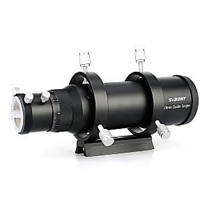 SVBONY SV106 Guide Scope with Helical Focuser Finder and Guide Scope Multi-Use for Astronomical Telescope (50mm)