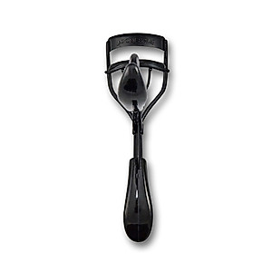 JAPONESQUE Midnight Lash Curler with Natural Arch for Sweeping Volume on Natural or False Lashes, Holds Curl for up to 8 Hours, Includes 1 Refill Pad