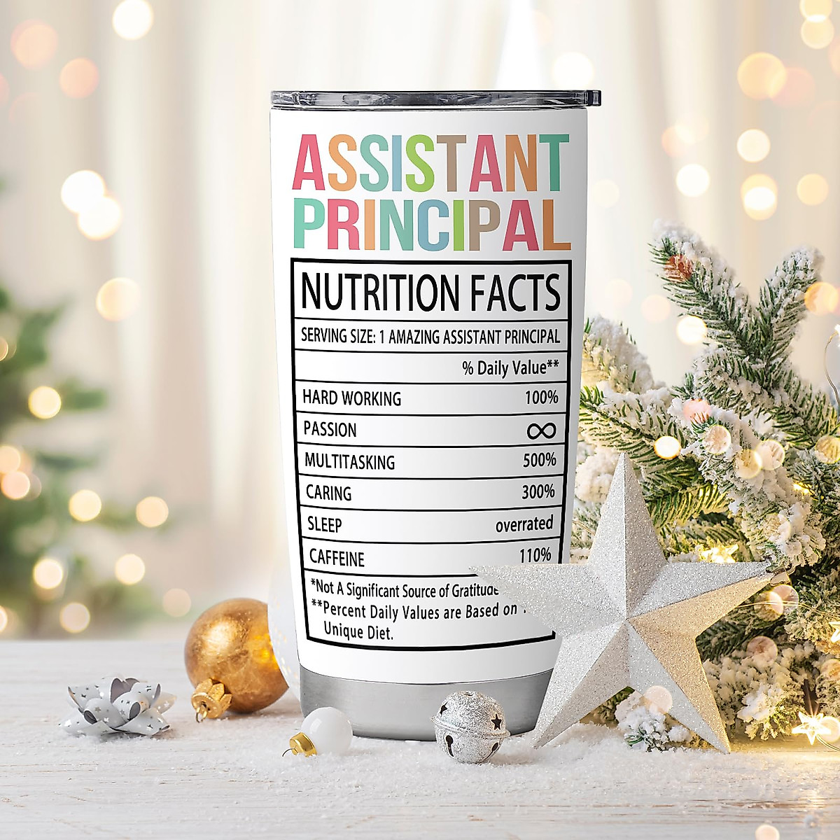 lpmisake Assistant Principal Gifts, Assistant Principal Gifts for Women, Assistant principal Appreciation gifts, New Assistant Principal Gift Thanksgiving, 20oz Assistant Principal Tumbler