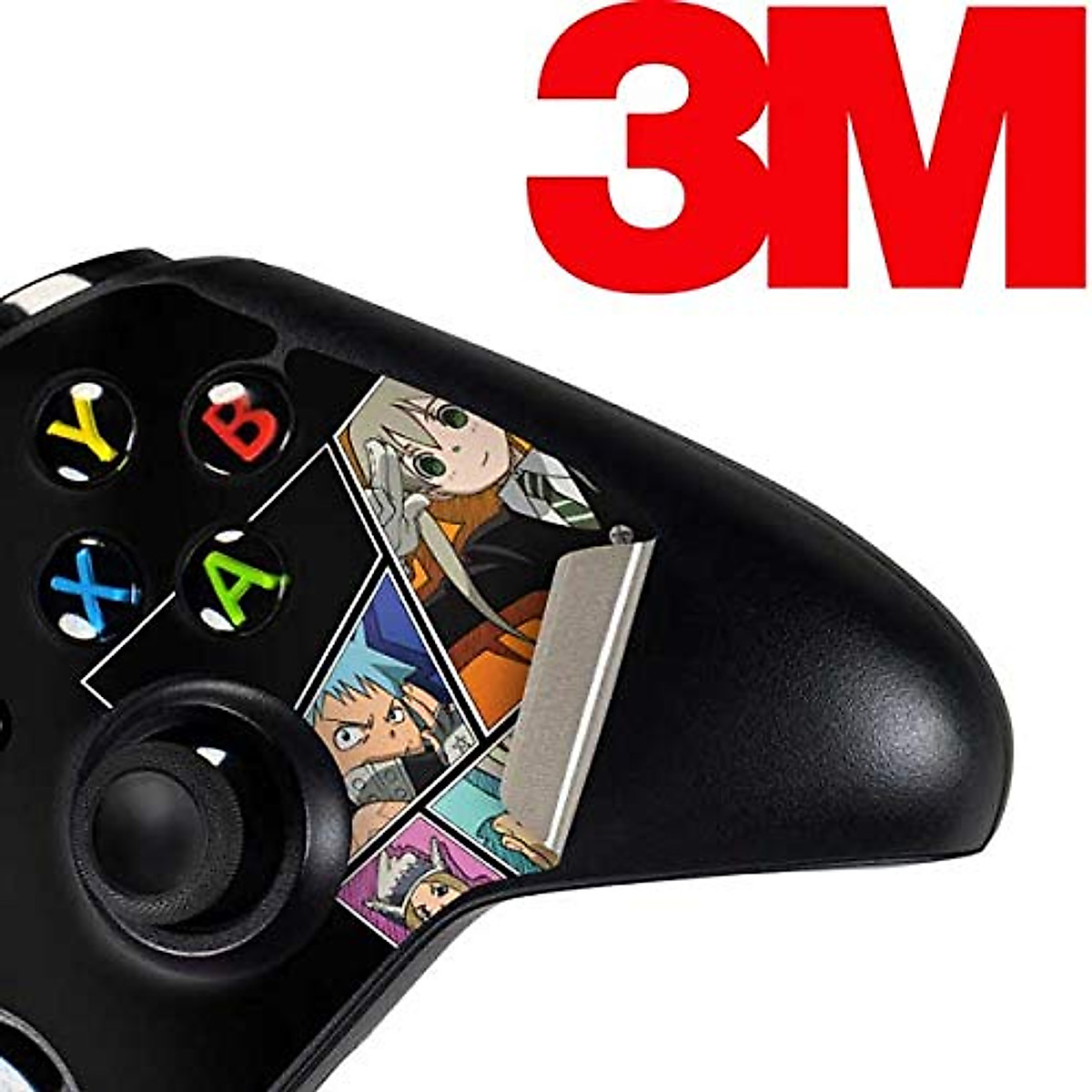 Skinit Decal Gaming Skin compatible with Xbox One Controller - Officially Licensed Funimation Soul Eater Block Design
