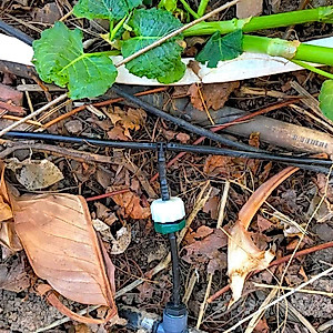 Blumat Watering Drip Supply Tube 8mm, 30M, 98.43 ft Black | Flexible Tubing for Irrigation System | Primary Distribution Supply Line for Plants and Garden