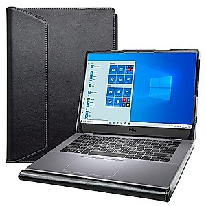 Alapmk Protective Case for 14" Dell Inspiron 14 5425 5420 5430/Inspiron 14 2-in-1 7425 7420/Inspiron 14 Plus 7420 & Asus Vivobook S 14 OLED K3402/M3402[Not fit Inspiron 14 5410 5418],Black