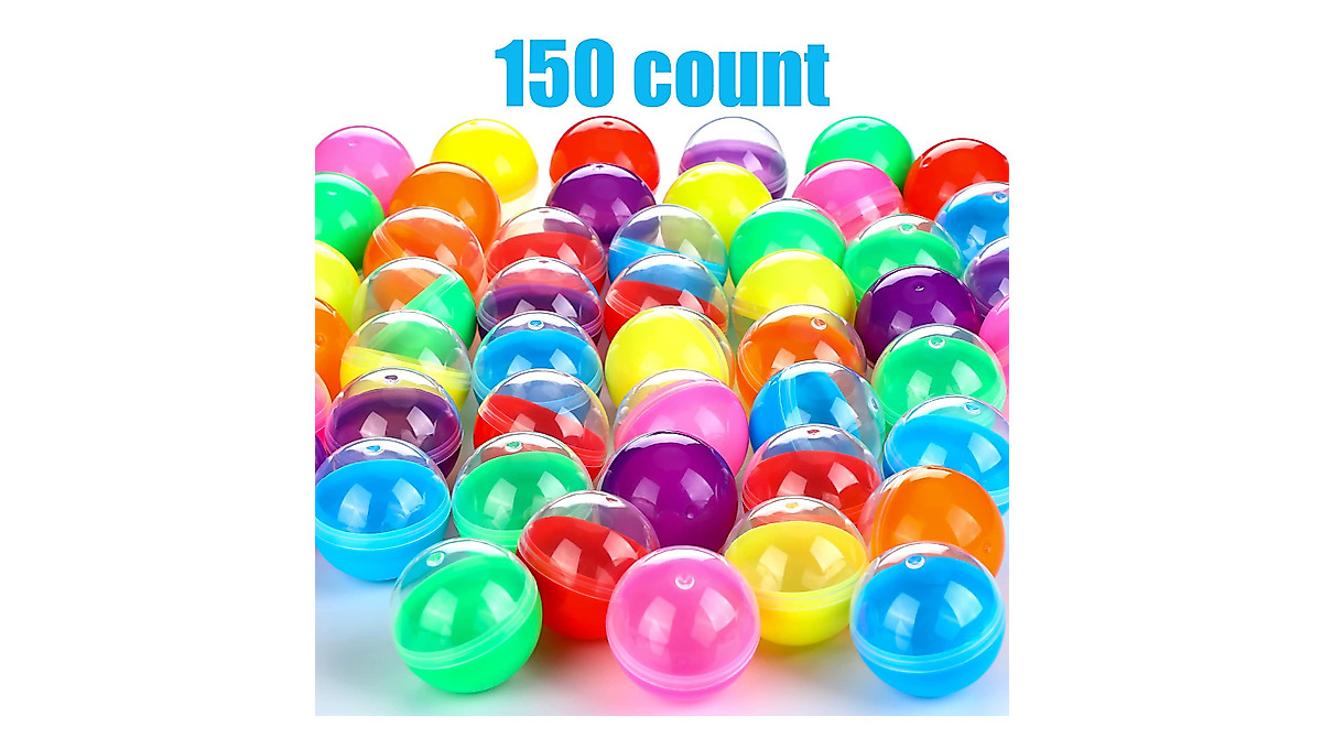 Sosation 150 Pcs Gumball Capsules - Perfect for Party Favors & Prizes