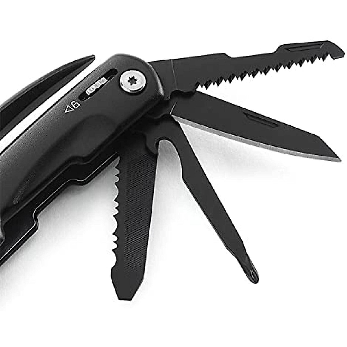 NC Hammer Multitool Camping Accessories with Multitool Card Tool 12 in 1 Cool Gadget Stocking Stuffer for Men Fathers Valentines Day Gifts