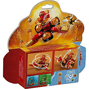 LEGO NINJAGO Kai’s Dragon Power Spinjitzu Flip 71777 Red Ninja Toy Building Set with Kai Minifigure; Gift for 6 year old Boys, Girls and Ninja Fans Who Love Buildable Action Figure Playsets