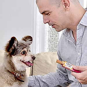 INABA Churu Rolls for Dogs, Grain-Free, Soft/Chewy Baked Chicken Wrapped Churu Filled Dog Treats, 0.42 Ounces Each Stick| 24 Stick Treats Total (8 Sticks per Pack), 3 Flavor Variety Pack (24 Sticks)