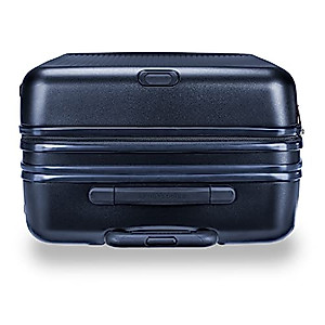 Briggs & Riley Sympatico Hardside Medium Spinner Luggage, Matte Navy, 27-Inch Checked