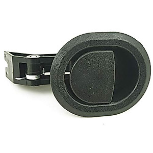 AUXPhome 2Pcs Universal - Oval Recliner Sofa/Chair Release Lever Pull Handle ，for All Manufacturer Brands （Fit 6mm and Below 6mm Barrel Cables，Hard Plastic - Black