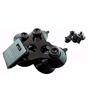 Noa Store R1 R3 Windshield Mount Bracket + 6 Black Suction Cups Compatible with Uniden Radar Detectors