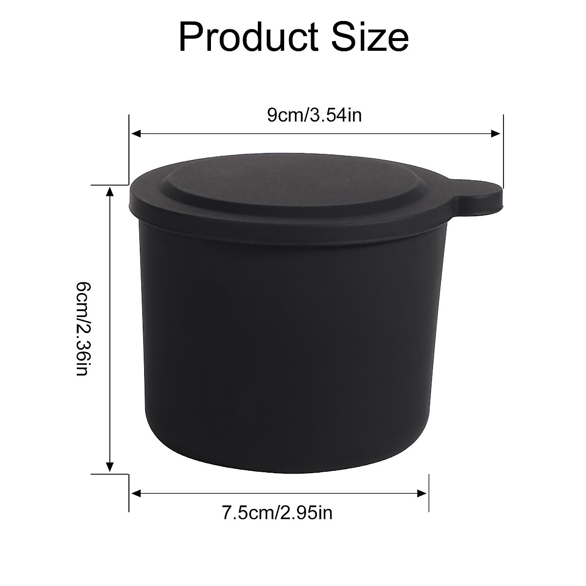 4PCS Ice Molds Replacement for Kitchenaid, Reusable Silicone Ice Molds with Lids Replacement Compatible with Ice Shaver Machine Accessories Easy to Clean