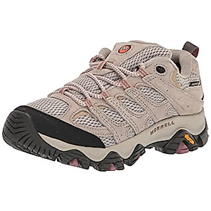 Merrell Women's Moab 3 Waterproof Hiking Shoe, Aluminum, 8