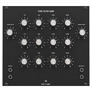 Behringer 914 FIXED FILTER BANK Legendary Analog Fixed Filter Bank Module for Eurorack