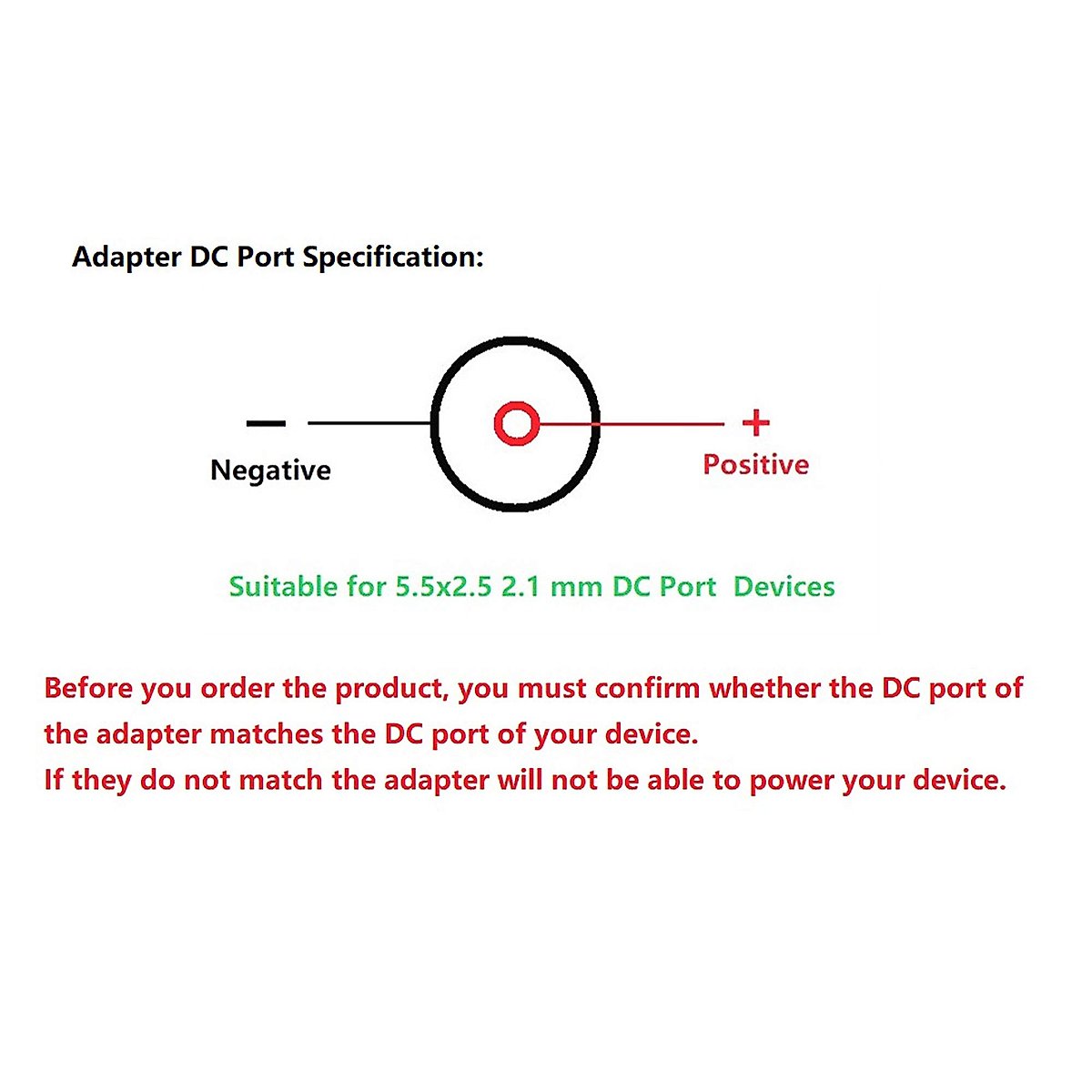 NOYITO 16.8V 1A Power Adapter Li-ion Battery Charger with LED Indicator 5.5 x 2.5 2.1 mm Interface Suitable for 14.4V 14.8V 16.8V 4-String Lithium Battery Pack