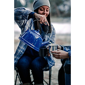 Stansport Enamel Tea Kettle 2.6 QT (10955)