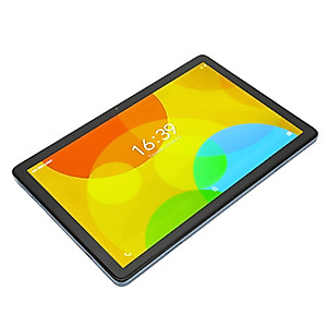 GLOGLOW 10.1 Inch Tablet, Tablet with GPS Sensor Front 5MP Rear 13MP US Plug 100‑240V Octa Core 8GB RAM 128GB ROM 2.4G 5G WiFi for Android 11 for Entertainment (Light Blue)