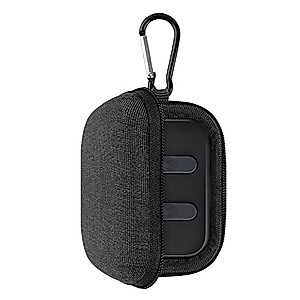 Geekria Shield Headphones Case Compatible with Skullcandy Jib True 2, Dime 2, Grind Earbuds Case, Replacement Hard Shell Travel Carrying Bag with Cable Storage (Grey)