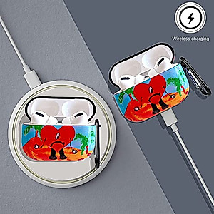 with Fashion Kawaii Lanyard Keychain，Cute Interesting Soft TPU Airpod 3rd Generation Case，Suitable Man Women Girl Airpod 3rd Case