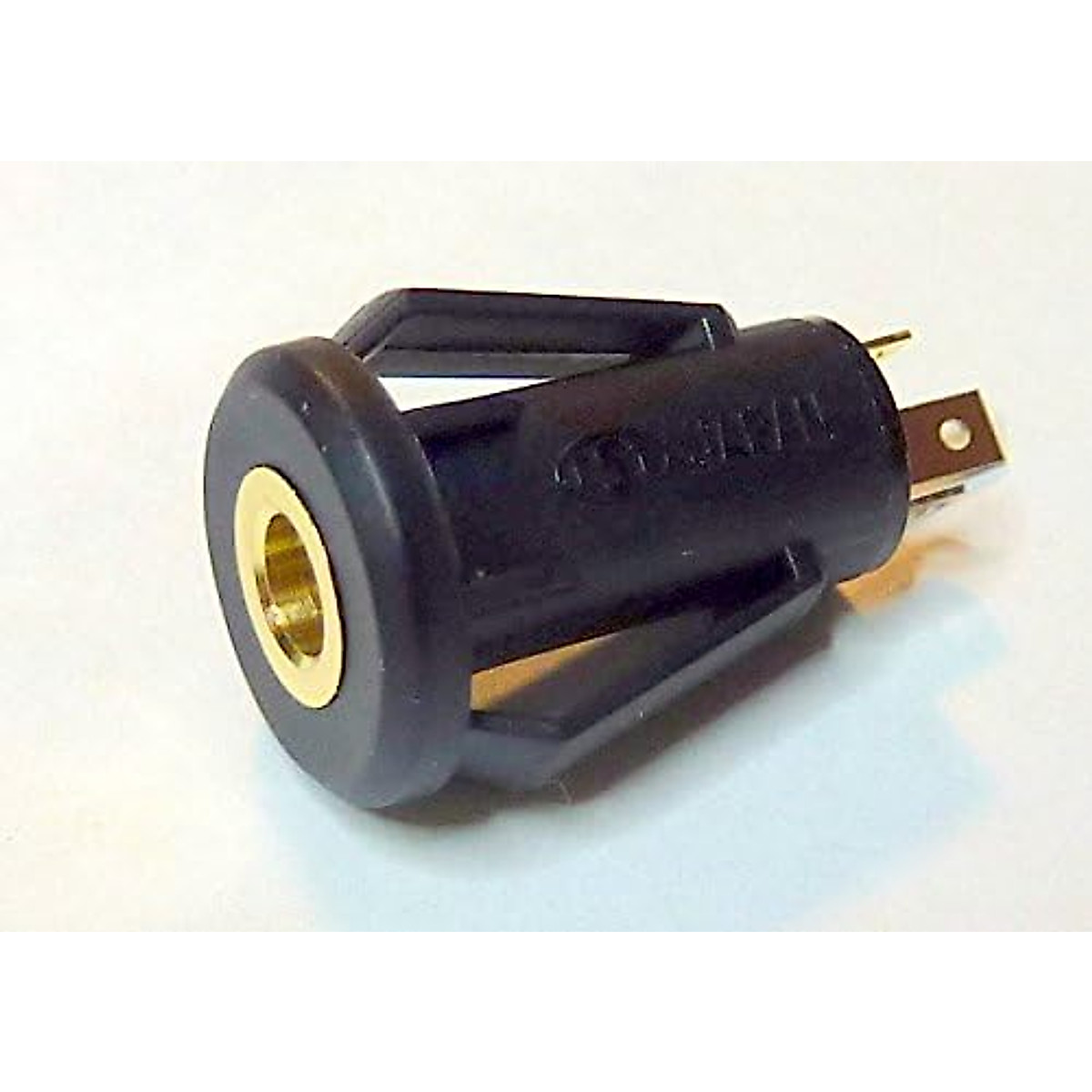 Philmore 3.5mm Gold Plated Stereo Snap-in Panel Mount Phone Jack