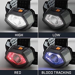 Bushnell TRKR 325L Multi-Color Headlamp