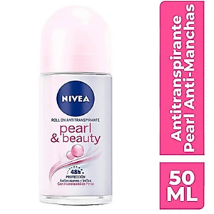 Nivea Pearl Beauty Roll On For Women, 50Ml (Pack Of 2)